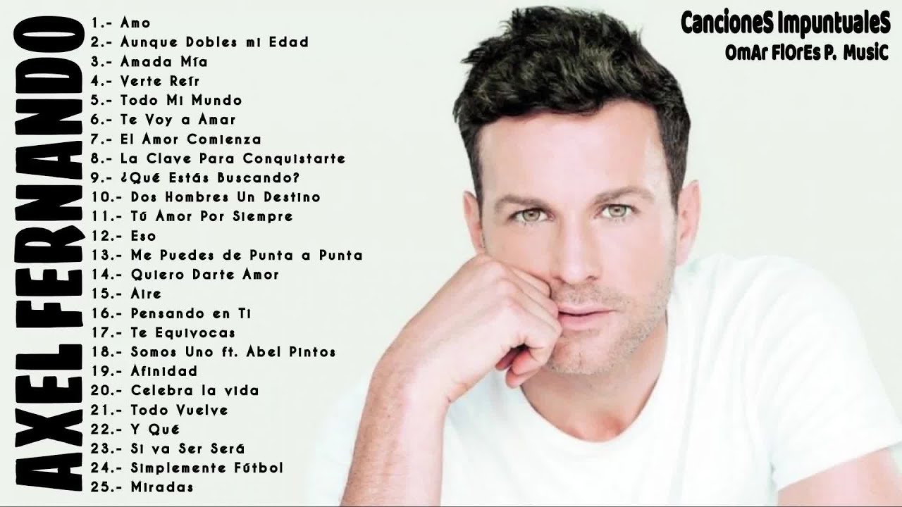 Axel Fernando - Mejores Canciones - MIX ROMANTICOS - YouTube