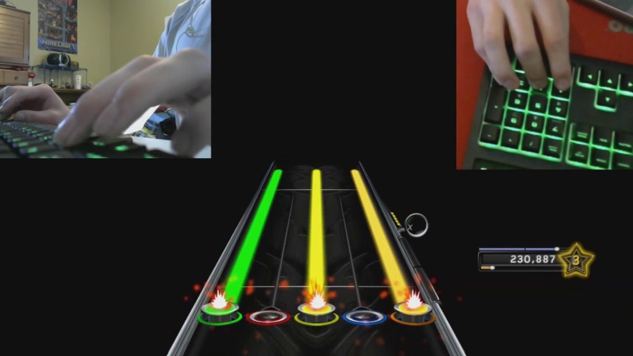 When an OSU! Player Plays Clone hero - YouTube
