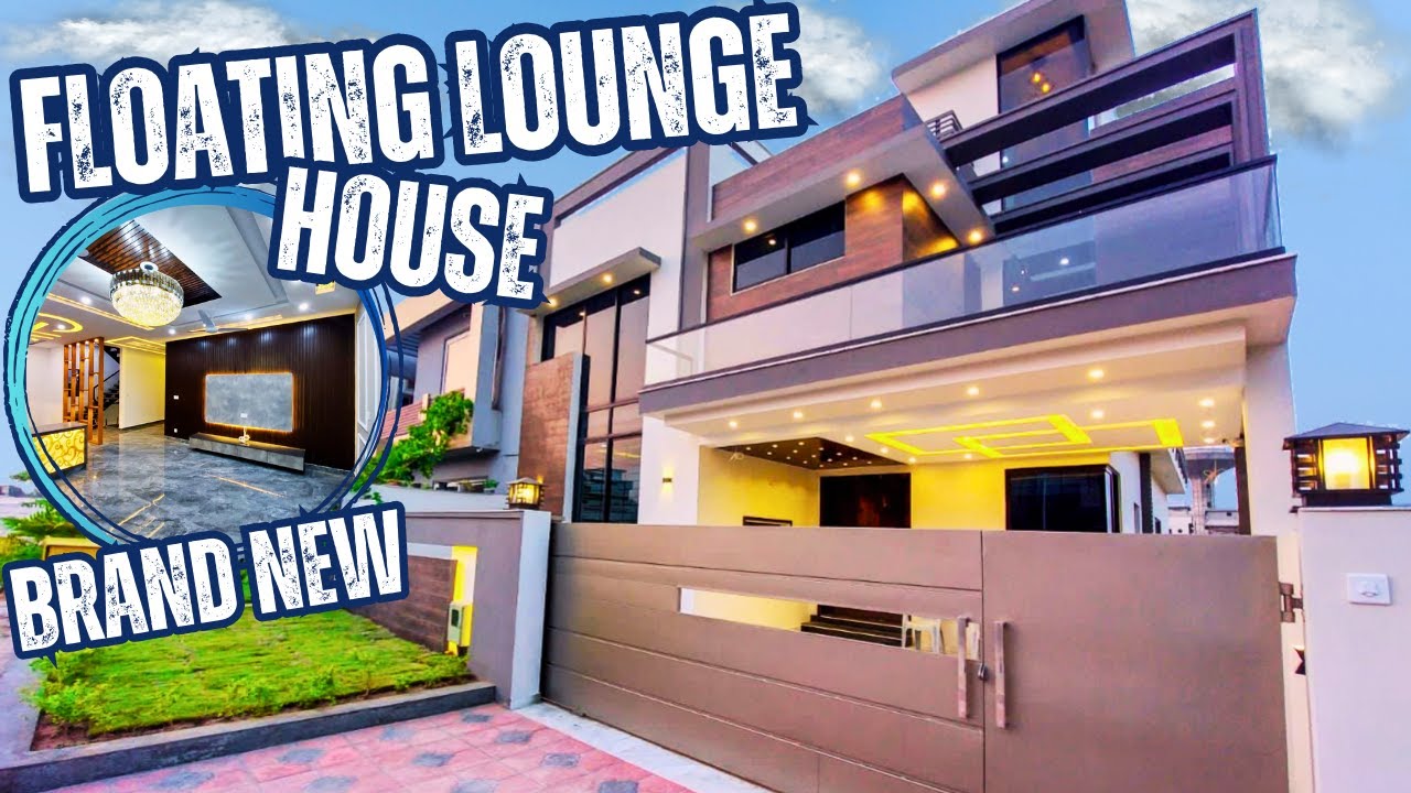 10 Marla CHISELED Super Interior-Design with FLOATING Lounge House For ...