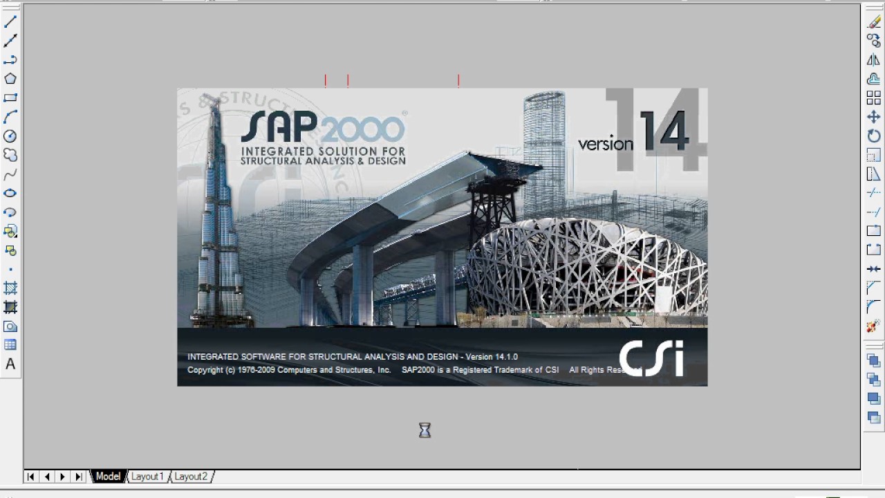 15-Autocad to Sap v14 شرح برنامج ساب 2000 للمهندس محمود زغلل sap 2000 ...