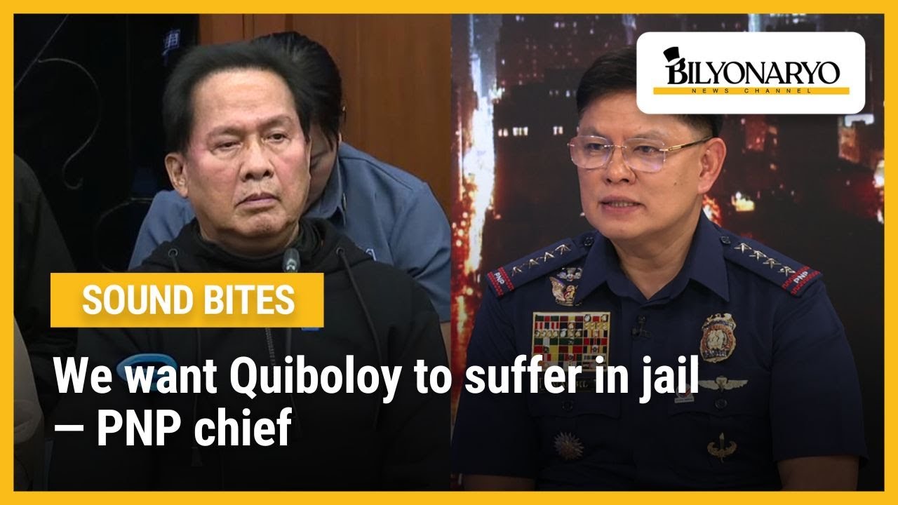 We want Quiboloy to suffer in jail — PNP chief - YouTube