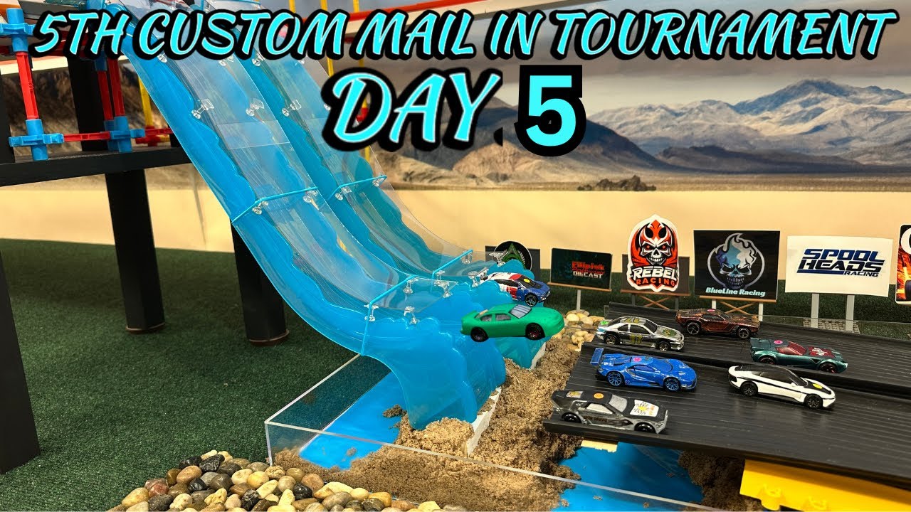 DIECAST CARS RACING | 5TH CUSTOM MAIL IN TOURNAMENT | DAY 5 - YouTube