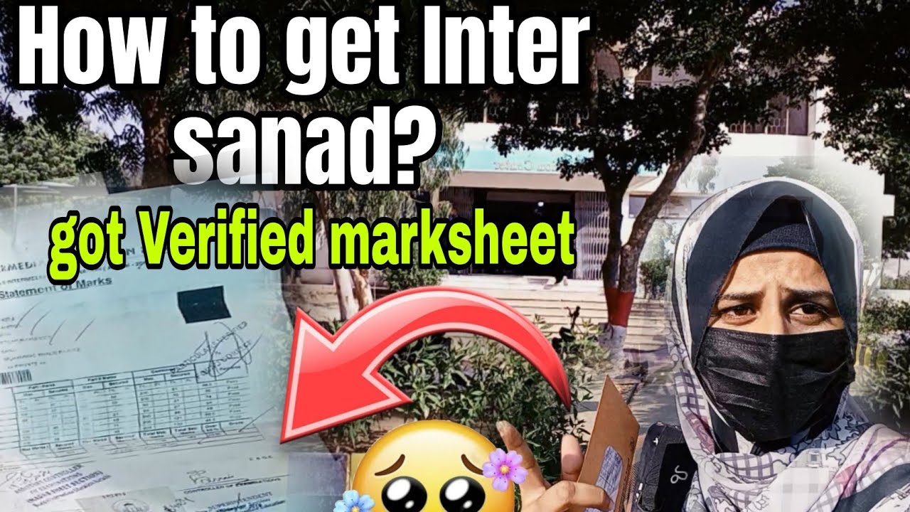HOW TO GET INTER CERTIFICATE FROM INTER BOARD OF KARACHI 🧾 - YouTube
