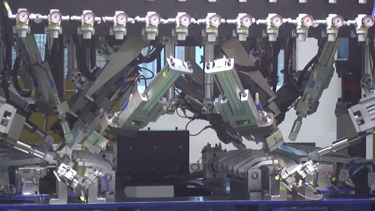 Auto Parts Edge folding - YouTube