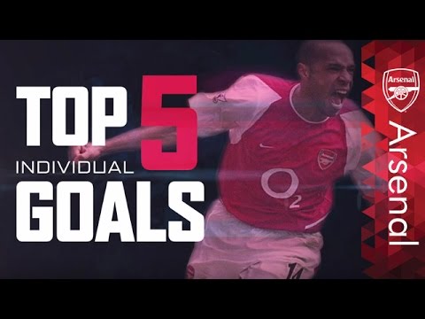 Arsenal - Top five solo goals