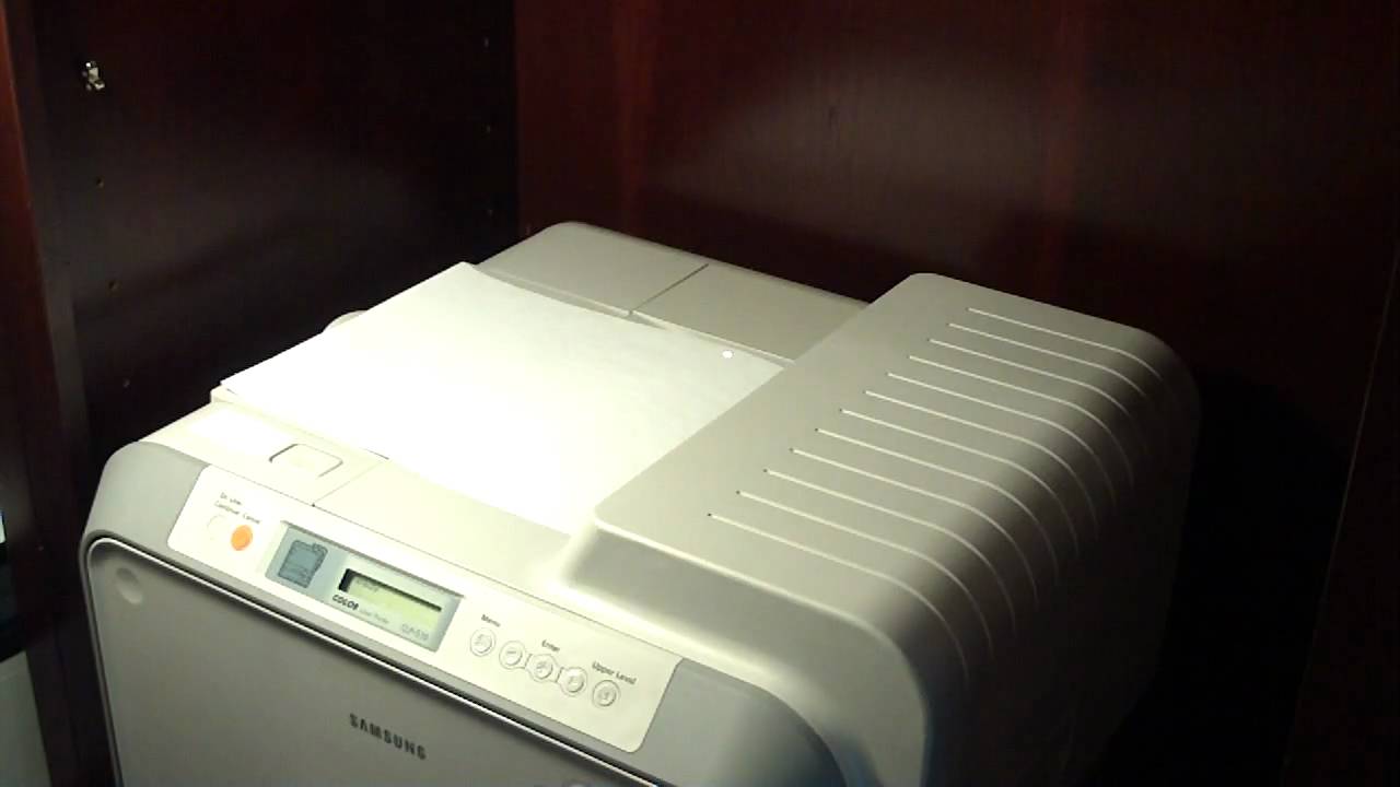 PFS15 Laser Printer Alarm - YouTube