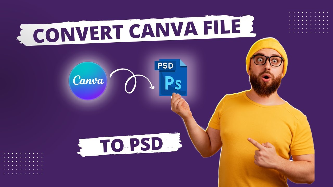 How to export PSD from Canva | Canva File to PSD | Canva Tutorial ...