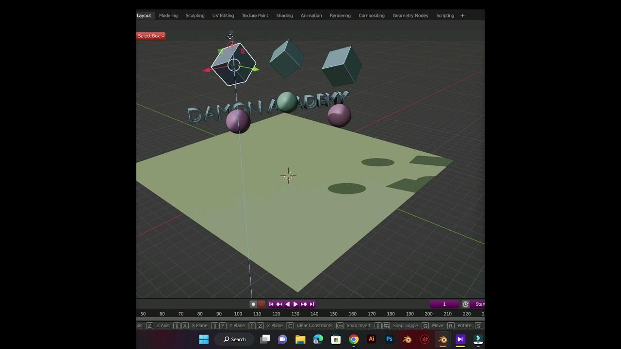 Add Gravity in #blender #shorts #short #3d #blender3d #blendertutorial ...