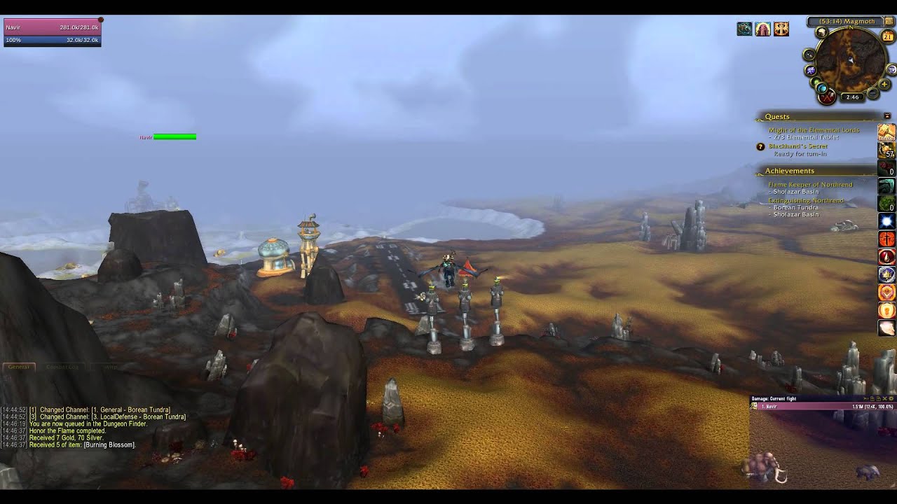 Where is Bonfire in Borean Tundra Midsummer - YouTube