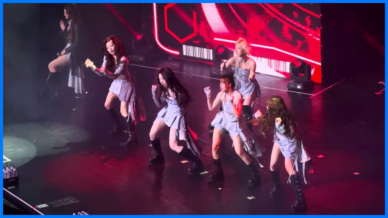 [4k] Close-up video of NMIXX's performance at the concert 'NMIXX CHANGE ...