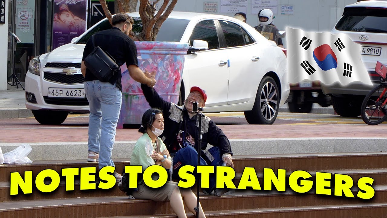 NOTES TO STRANGERS (REACTION ADORABLE !) #2 - YouTube