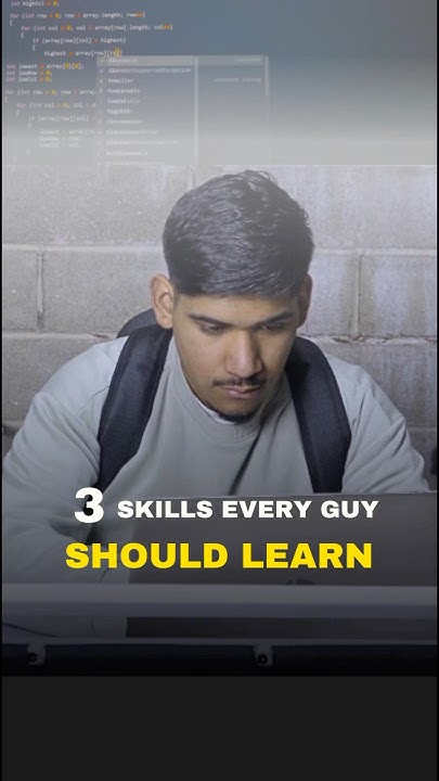 3 skills that every guys should learn #mensselfimprovement #motivation #skills #youtube # ...