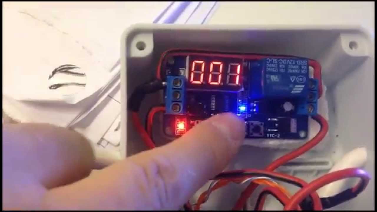 Timer for live well pump - PowerPumpPro :) - YouTube