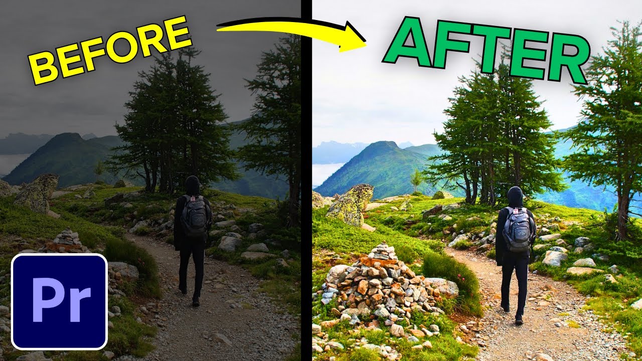 How to Fix Dark Video in Premiere Pro - YouTube