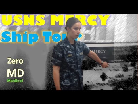 Tour of the Hospital Ship | USNS Mercy - YouTube