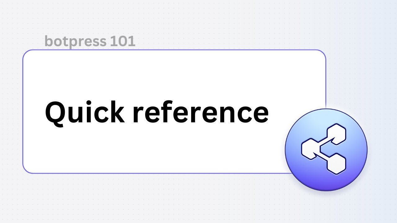Quick Reference - YouTube