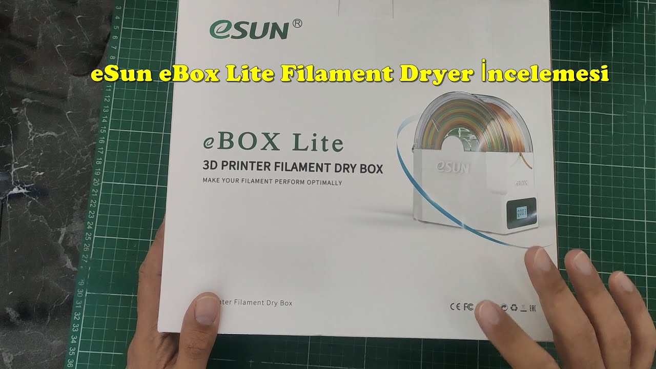 eSun eBox Lite Filament Dryer İncelemesi - eSun eBox Lite Filament ...