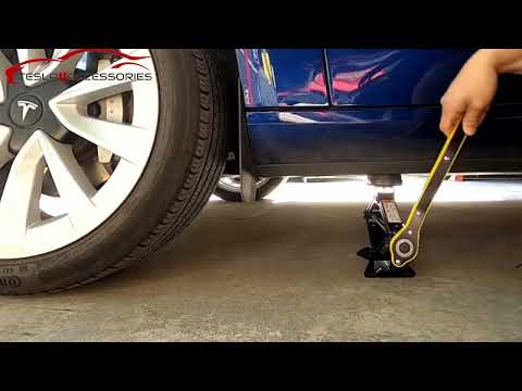 2.5 T Tesla Car Jack Kit with Pad, Scissor Jack for Car Tesla Model Y/3/S/X Spare Tire Repair Tools