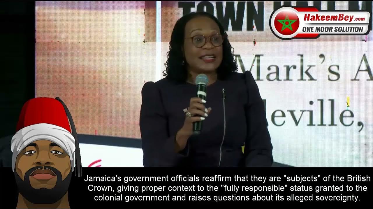 Jamaica Still British Subjects - Excerpt from Constitutional Reform Committee Town Hall Meeting ...