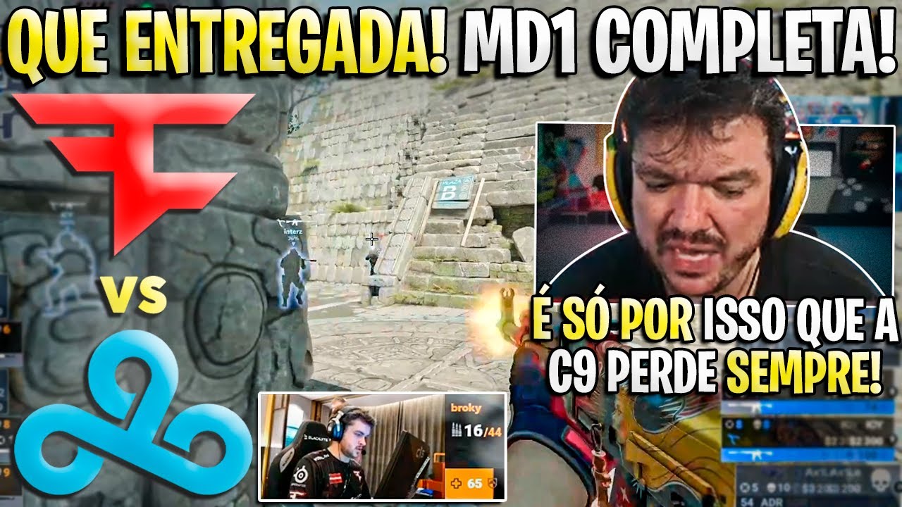 QUE ENTREGADA!🔥 FAZE vs C9 (MD1 COMPLETA) - RMR Perfect World Shanghai Major 2024 - YouTube