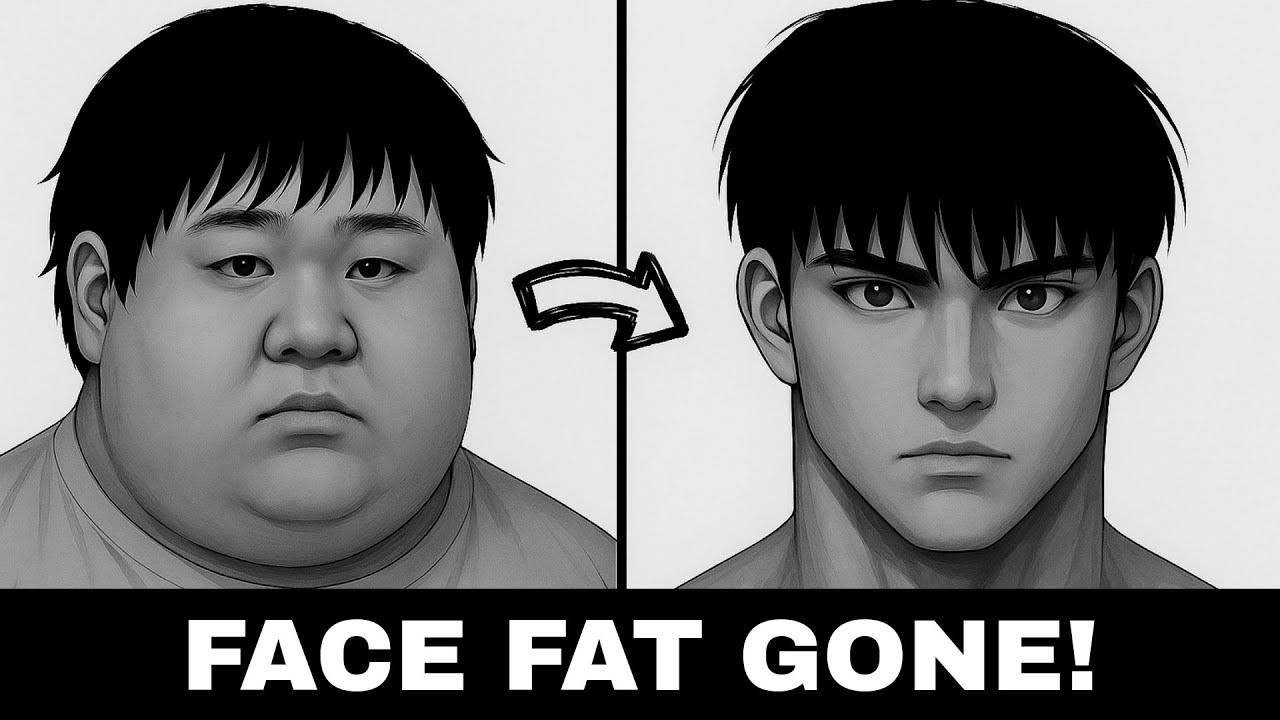 Face Fat Loss Exercises | Slim Face & Sharp Jawline Workout (No ...