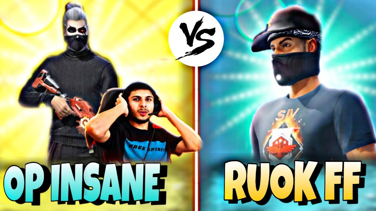 ROUK FF🇹🇭 vs OP INSANE🇵🇰 || 1 VS 1 FIGHT 😱 || THAILAND 🇹🇭 VS PAKISTAN ...