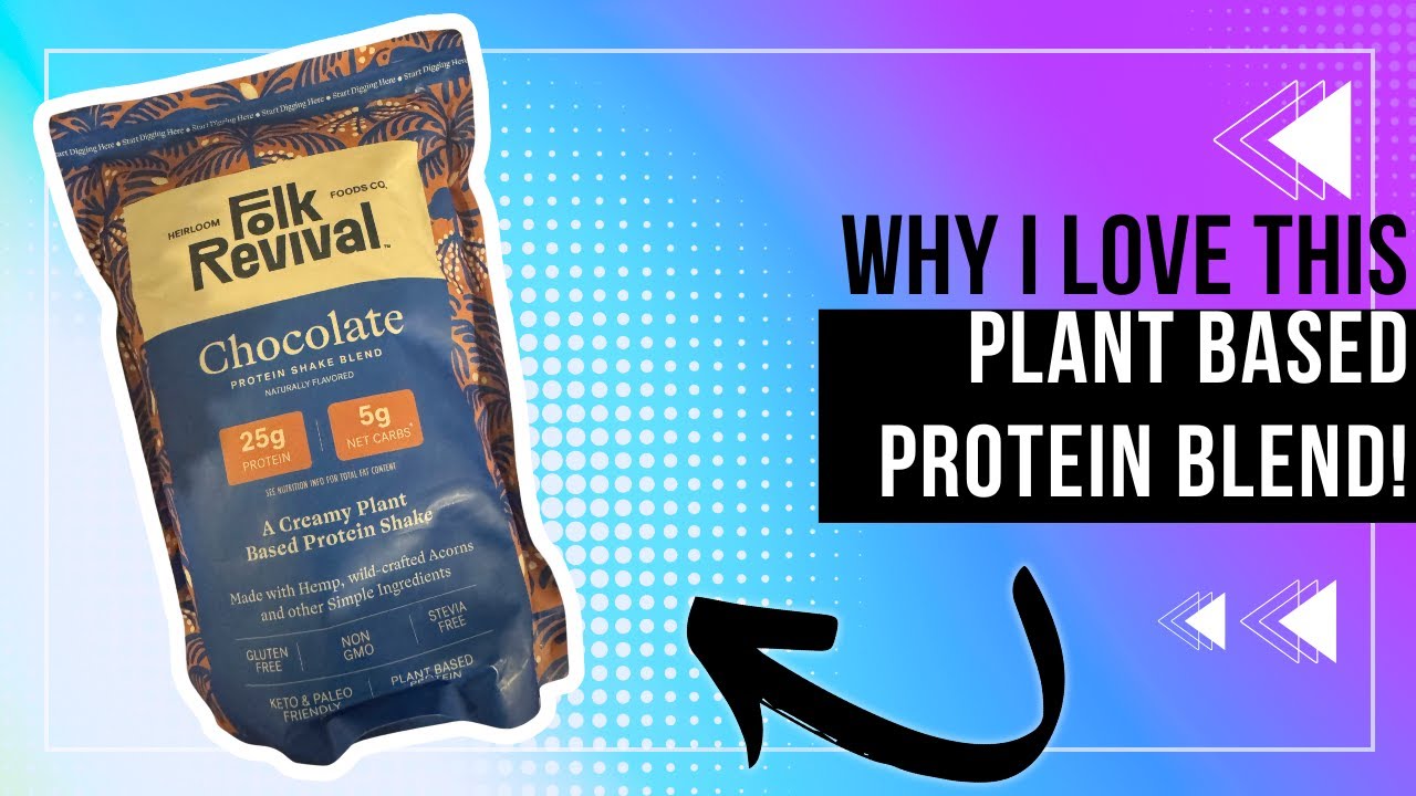 Review of Chocolate Protein Based Shake Blend - YouTube