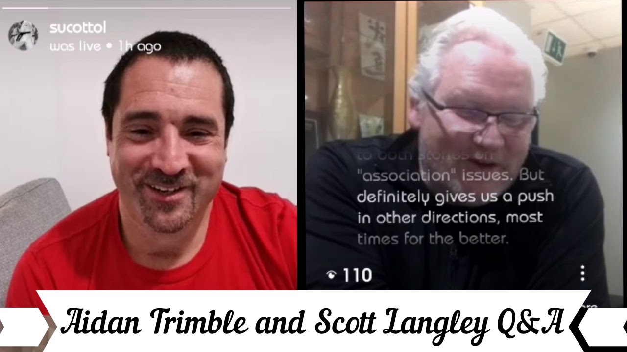 Aidan Trimble & Scott Langley Q&A - YouTube