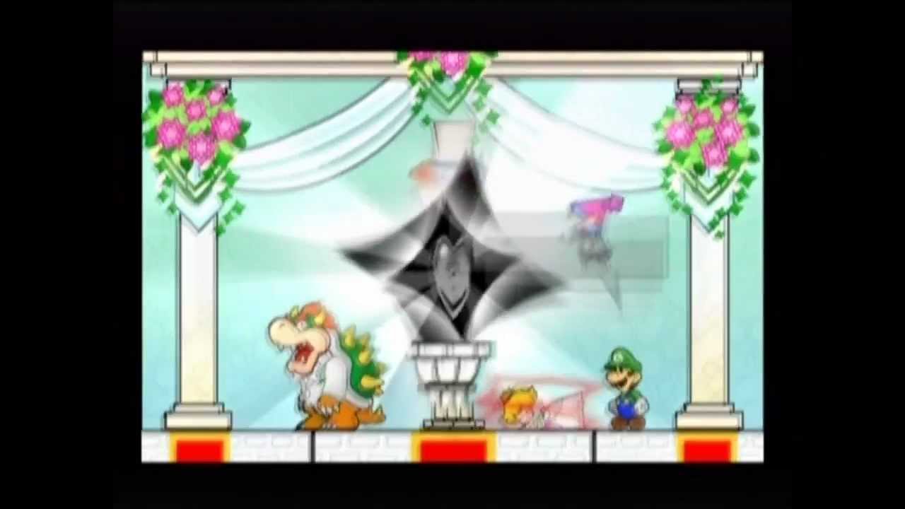 Super Paper Mario: Title Screen & Intro - YouTube