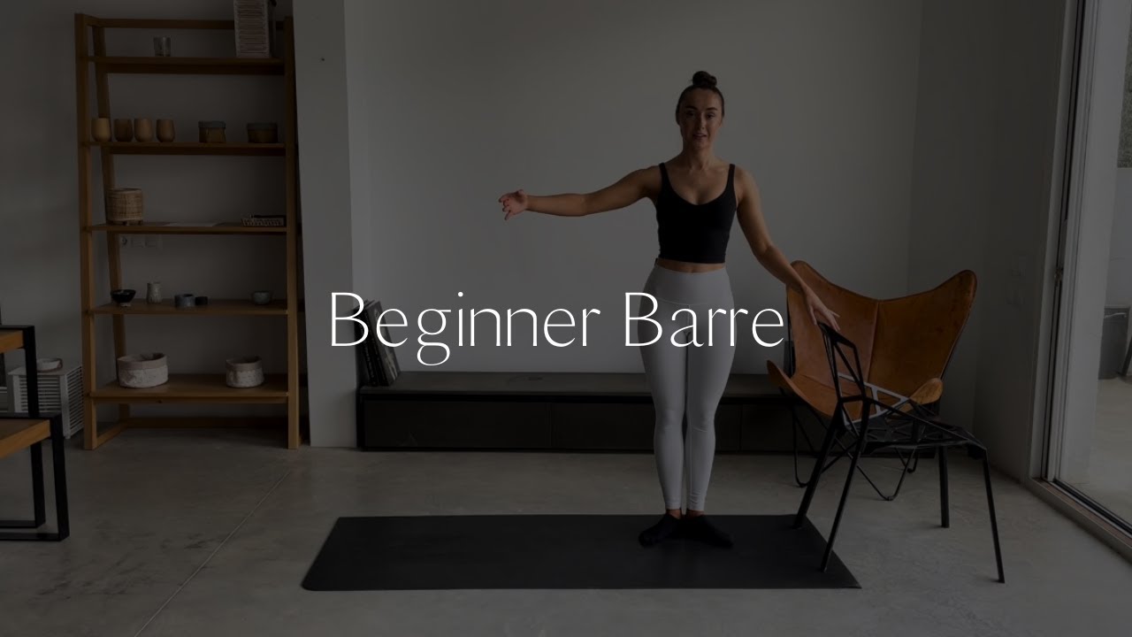 Beginner Barre Workout - YouTube