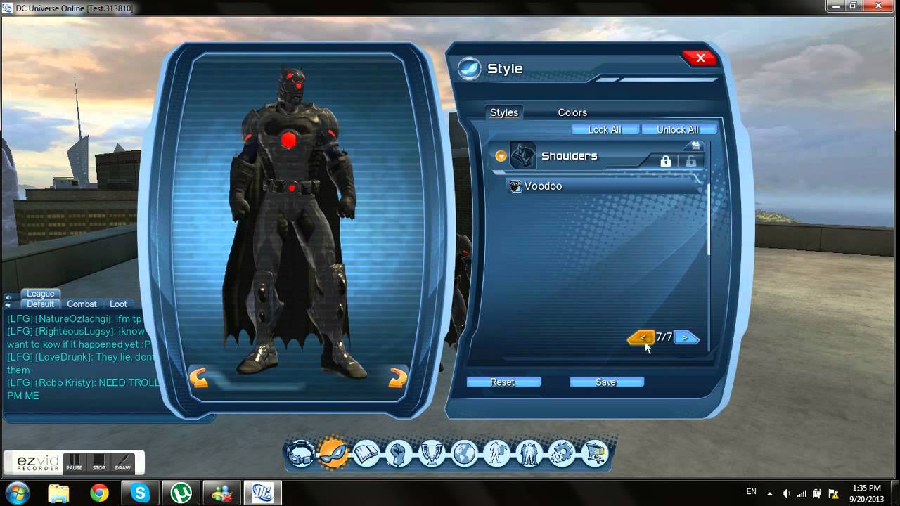 DCUO: Robot batman style - YouTube