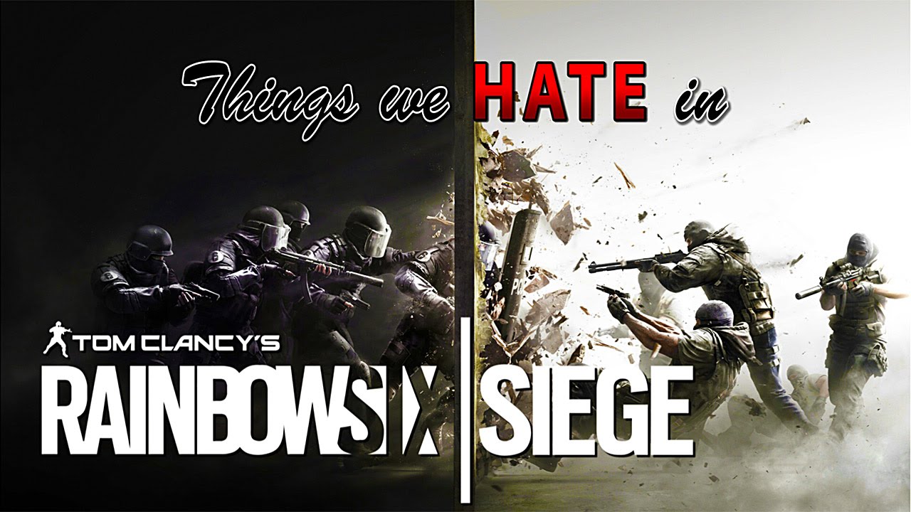 THINGS WE ALL HATE IN | Rainbow Six Siege | Awkward Loading screen ...