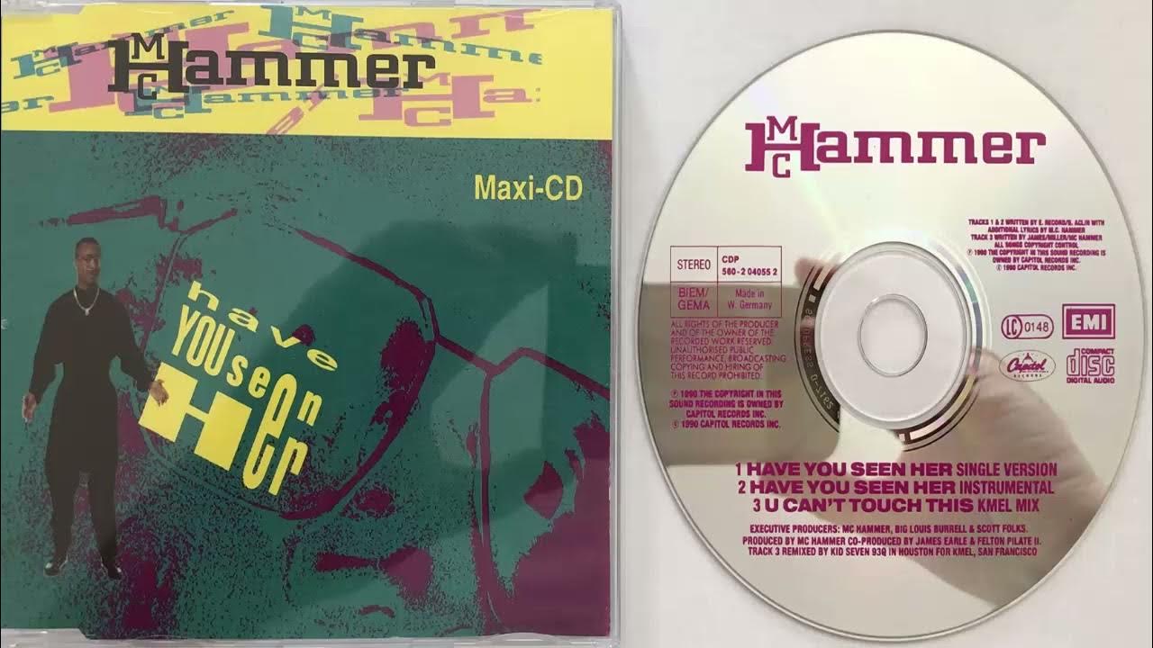 MC Hammer U can't touch this (Kmel Mix) (1990) (CD Maxi) - YouTube