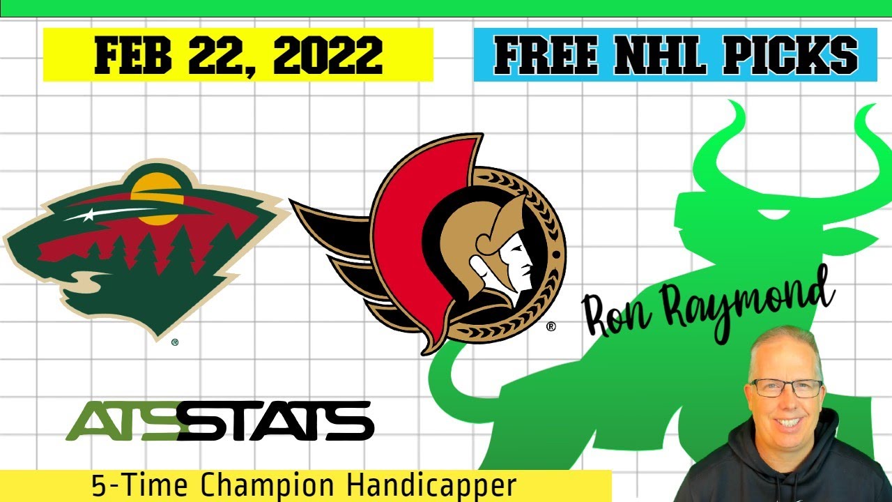 Minnesota Wild vs Ottawa Senators Prediction 2-22-22 - Free NHL Picks ...