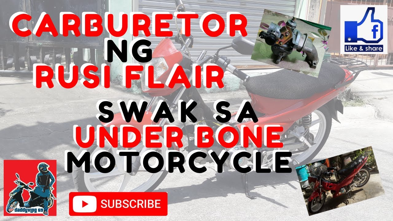 RUSI FLAIR CARB PWEDE XRM #xrm #hondaxrm125 - YouTube
