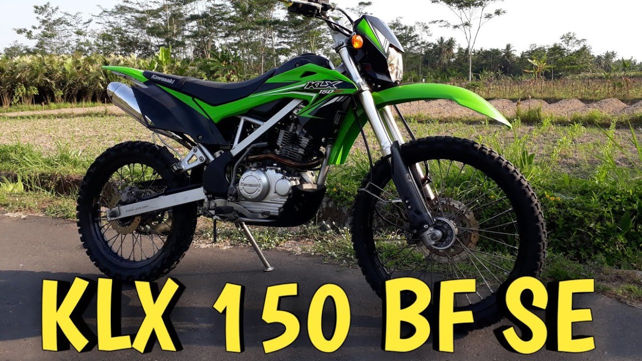 REVIEW MOTOR KAWASAKI KLX BF 150 SE || MOTOVLOG - YouTube