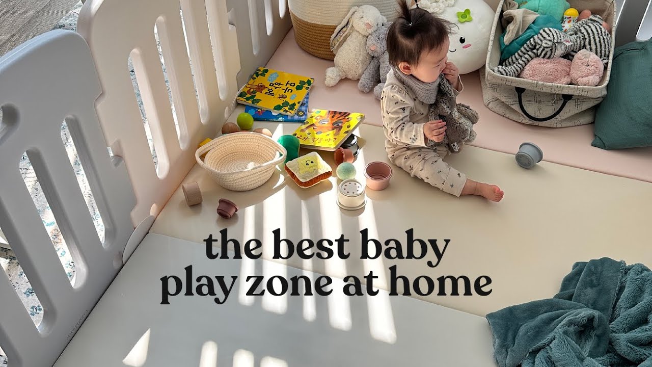 The BEST Baby Play Mat and Gate! Wunderkids Babyroom Product Review ...