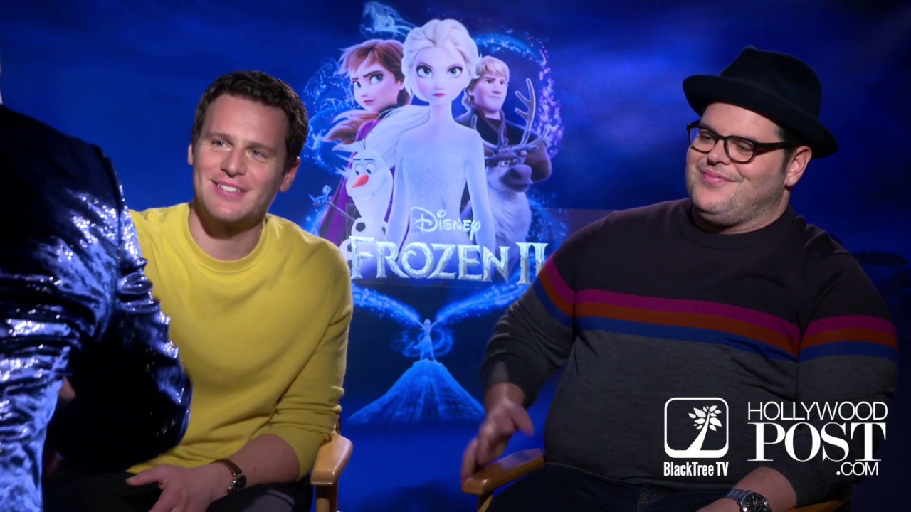 Josh Gad and Johnathan Groff Interview for Frozen 2 - YouTube