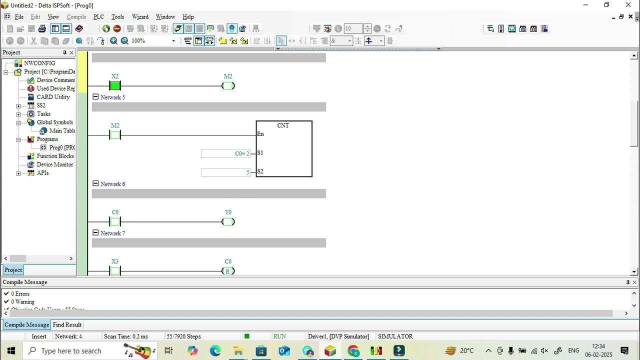 call jump Instruction In PLC programming | plc programming | "Delta plc Course Hindi" - YouTube