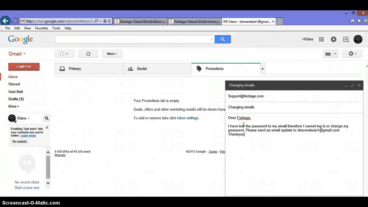 How to change ur email and password - YouTube