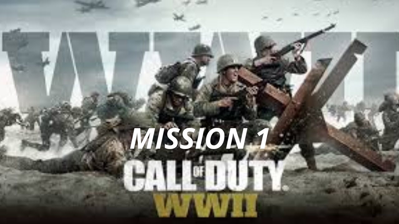 call of duty world war 2 walkthrough gameplay part 1 normandy-campaign ...