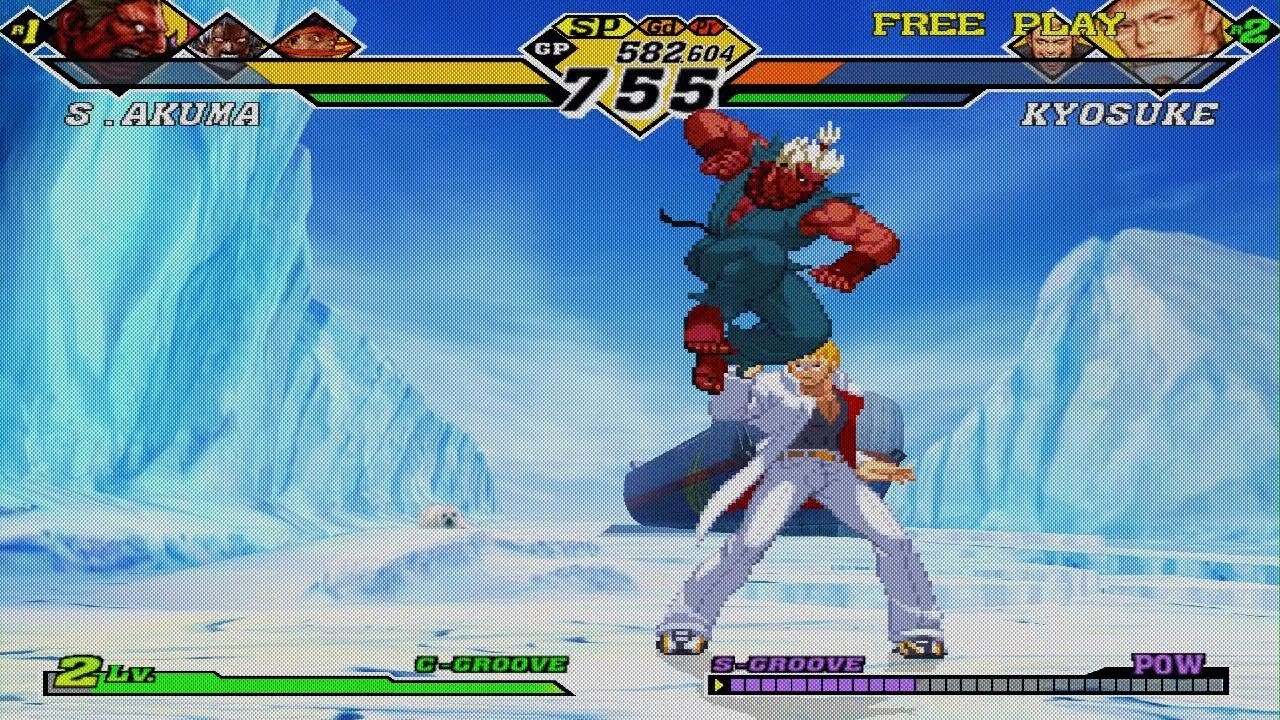 CAPCOM FIGHTING COLLECTION 2 Capcom vs snk 2 shin akuma Evil ryu ultra ...
