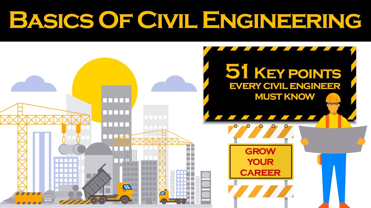 Civil Engineering Basics | 51 Key Points Every Civil Engineer Must Know ...