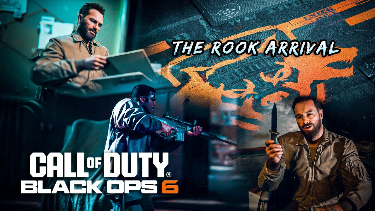 THE ROOK ARRIVAL | COD Black Ops 6 MISSION | 4K 60FPS Cinematic ...