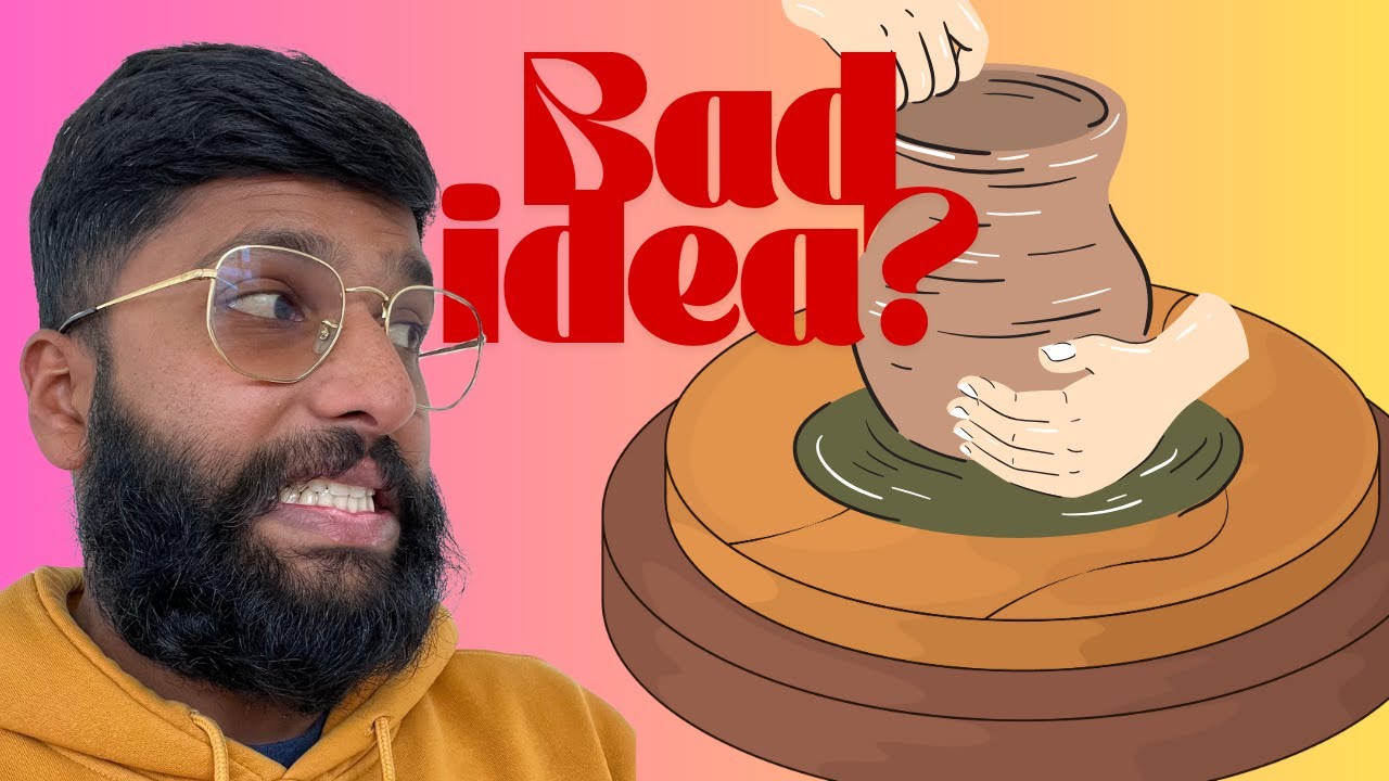 I tried a MAD pottery wheel design with $2 budget - YouTube
