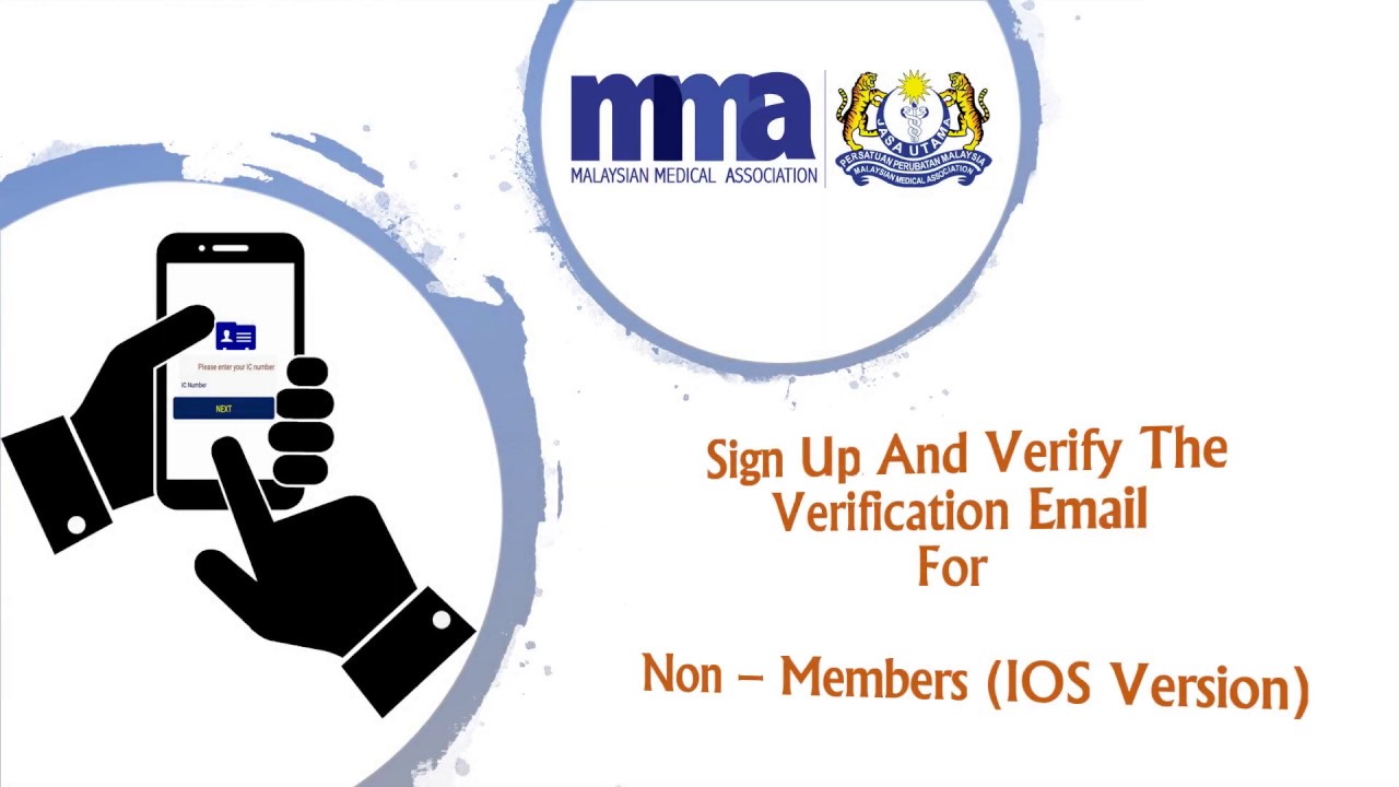 Step 2 - How To Sign Up And Verify Verification Email On Your IOS Phone ...