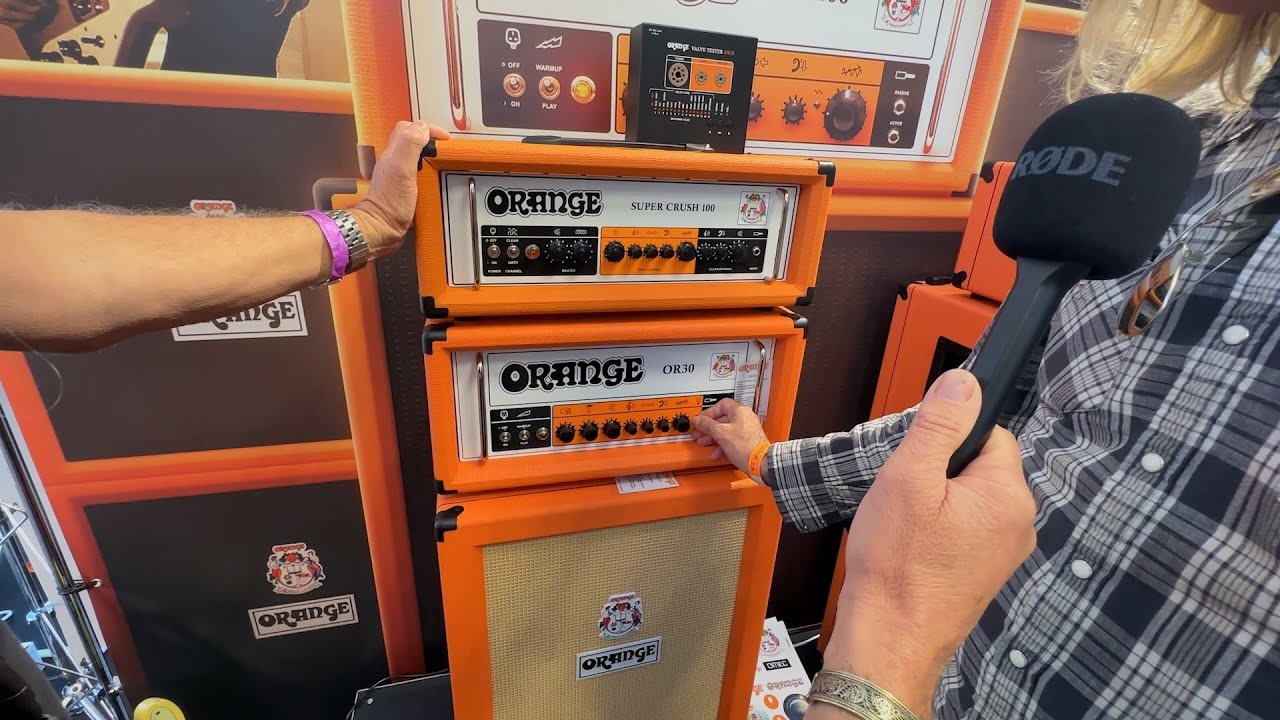 The Orange OR 30 Tube Amp with Ade Emsley at Guitar Summit 2024. - YouTube