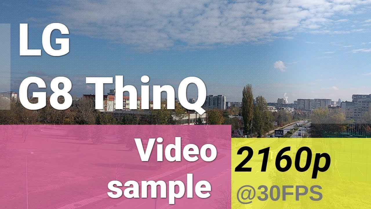 LG G8 ThinQ 2160p ultra-wide sample video