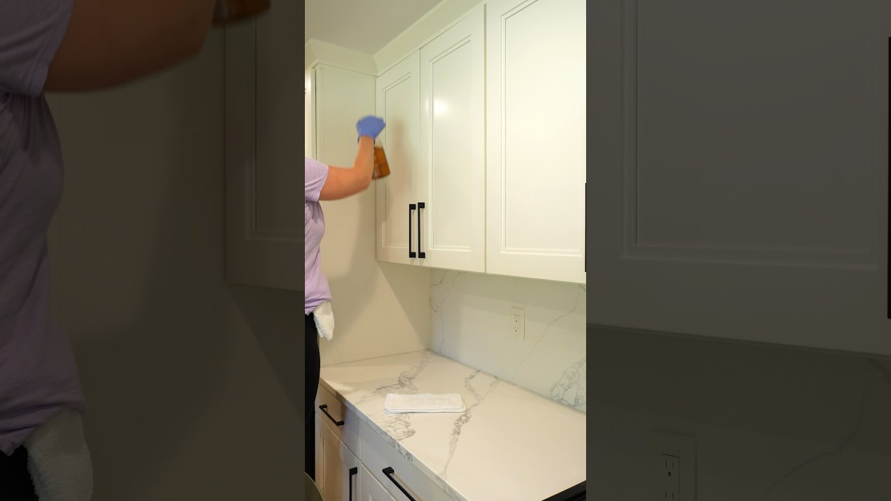 The Ultimate Clean Sweep: Refreshing Kitchen Cabinets with Love! 🧼🔥 ...