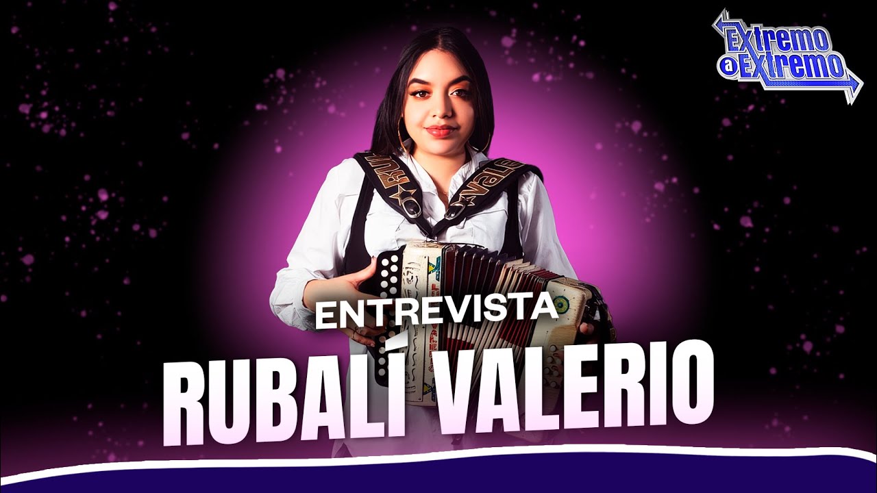 Entrevista a Rubalí Valerio, Artista Musical | Extremo a Extremo - YouTube
